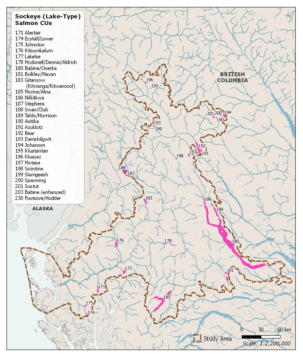 Appendix 2: Conservation Unit Maps by Region and Species | Methods for ...