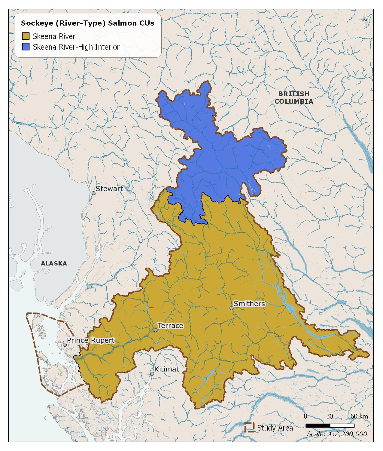 Appendix 2: Conservation Unit Maps by Region and Species | Methods for ...